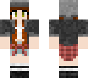 Denim Jacket Girl | Minecraft Skin