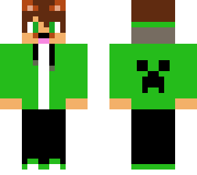 Green Creeper | Minecraft Skins