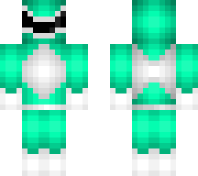 Green Ranger Without Dragon Shield | Minecraft Skin