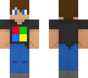 Improved Developer Steve | Minecraft Skin