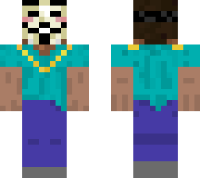 Anonymous Steve | Minecraft Skin