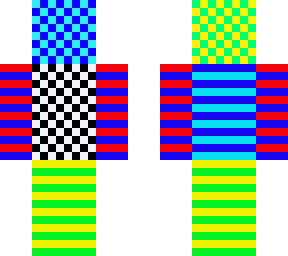 Checker head | Minecraft Skin