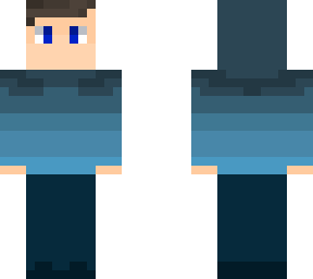 Cool Blue Boy NEW | Minecraft Skin