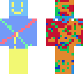 go blue | Minecraft Skin