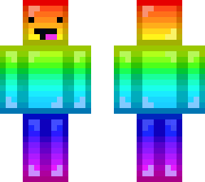 Rainbow Diamond | Minecraft Skins