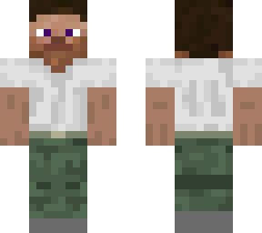 U.S. Army Recruit Steve | Minecraft Skin