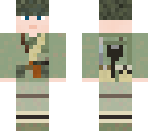 BF5 Custome Skin - Lieutenant Nic | Minecraft Skin