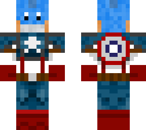 Captain Mudkip | Minecraft Skin