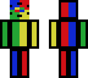 Colorful Skin | Minecraft Skin