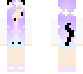 Derpy Purple Haired Girl - READ DESCRIPTION | Minecraft Skin