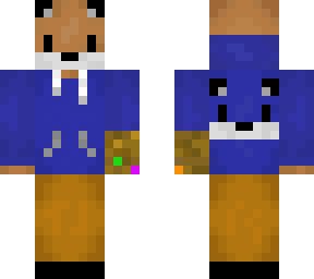 dingo with infinity gauntlet | Minecraft Skin
