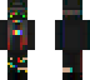 glitch girl- | Minecraft Skin