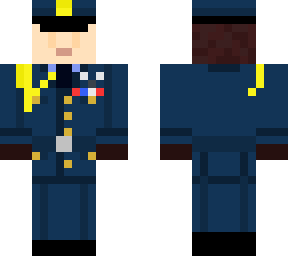 RAF Officer No.1 Dress | Minecraft Skin