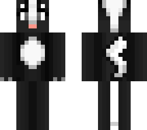 Skunk Girl | Minecraft Skin