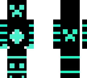 tron creeper | Minecraft Skin