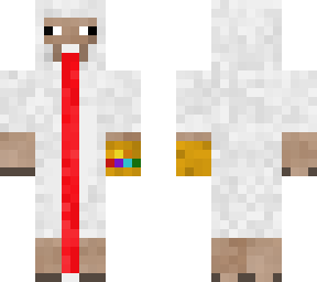 CRAZY SHEEP with power gems | Minecraft Skin