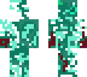 Drowned Zombie human | Minecraft Skin