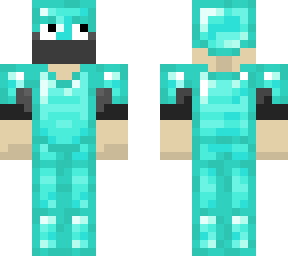 fake armor diamond | Minecraft Skin