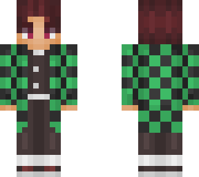 Kamado Tanjiro Kimetsu no Yaiba | Minecraft Skin