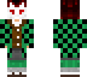 demon slayer tanjiro kamado | Minecraft Skins