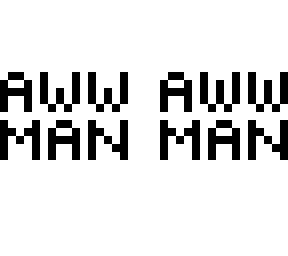 Aww Man | Minecraft Skin