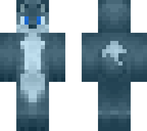 Blue Wolf | Minecraft Skin