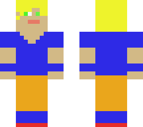 Derpy Goku Minecraft Skins