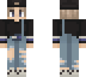 Aesthetic Blue | Minecraft Skins