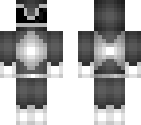 Mighty Morphin Black Ranger | Minecraft Skin
