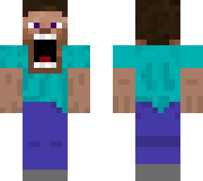 YELLING STEVE | Minecraft Skin