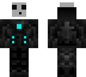 (blue) robot slime click for full affect | Minecraft Skin