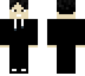 BLACK JACKET | Minecraft Skin