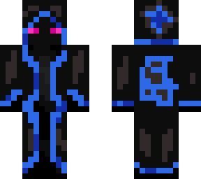 Blue Enderman Cloak | Minecraft Skin