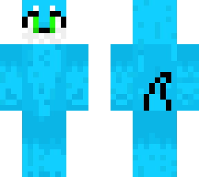 furry wolf blue green eyes | Minecraft Skins