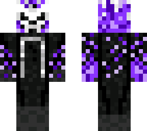 Empowered Purple Ghost Rider (Robbie Reyes) | Minecraft Skin