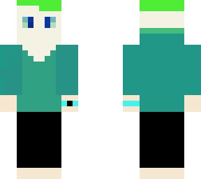 hooeded boy with head phones | Minecraft Skin