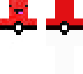pokeball skin | Minecraft Skin