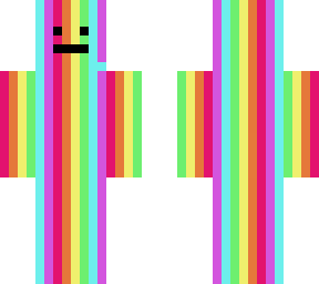 Rainbow Man | Minecraft Skin