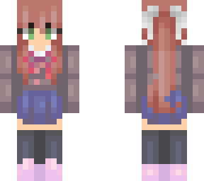 Monika - DDLC | Minecraft Skin