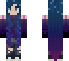 Ombre Hair | Minecraft Skins