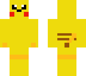 Pikachu skin | Minecraft Skin