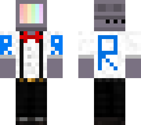 R letter skin | Minecraft Skin