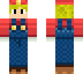 super mario 64 mario | Minecraft Skins