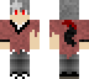 Red Werewolf Boy | Minecraft Skins