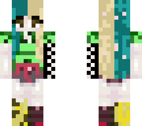 2 Tone Hair Girl | Minecraft Skin