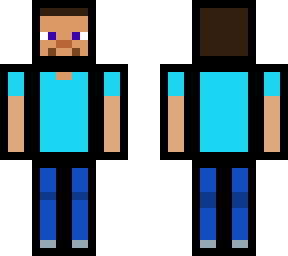 Cartoon Steve | Minecraft Skin