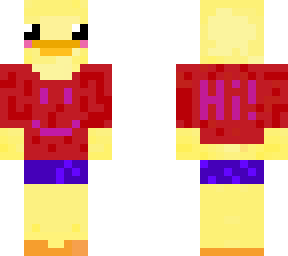 Cute Duck | Minecraft Skins