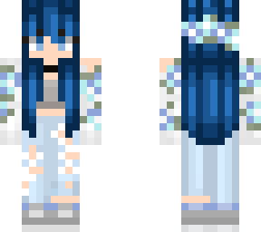 flower introvert girl | Minecraft Skin