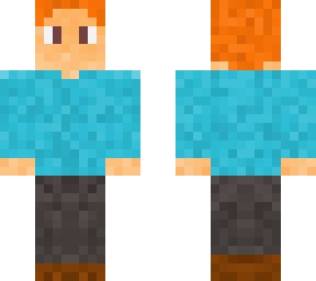 Orange Hair Boy | Minecraft Skins