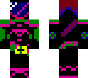Vertex (back Details) | Minecraft Skin